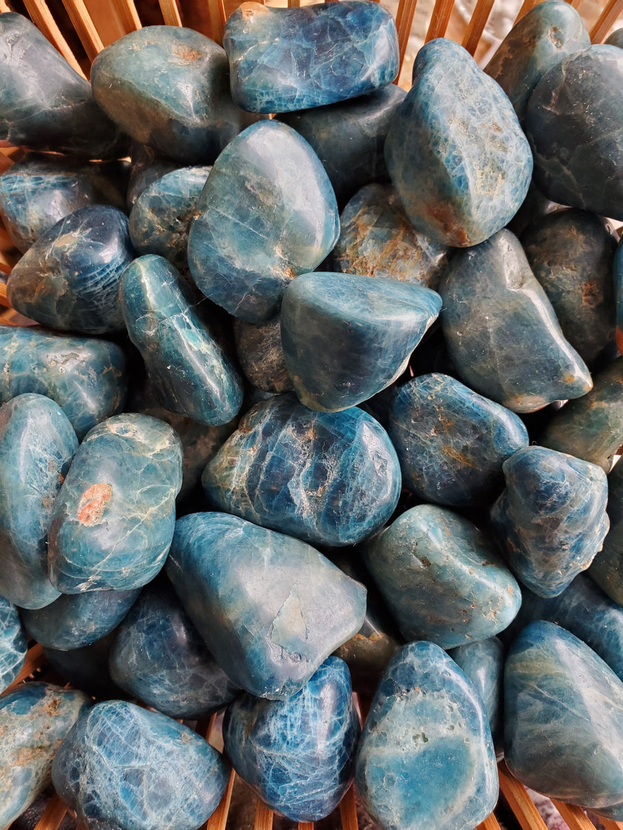 Blue Apatite – Little Shop of Light